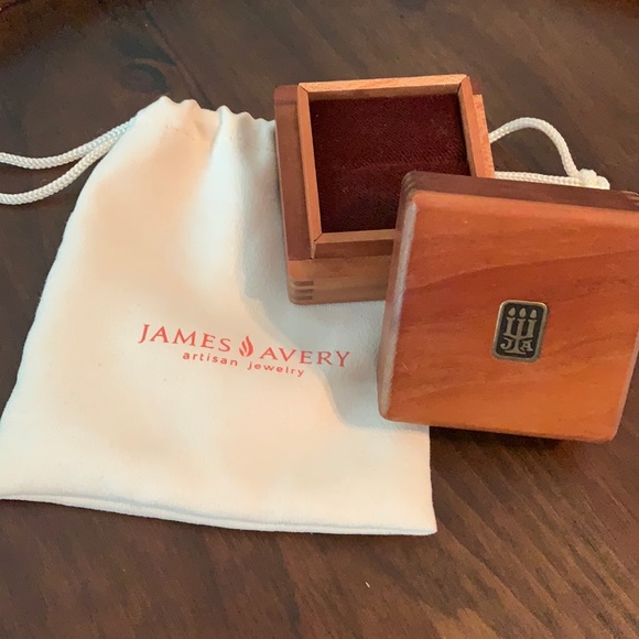 James Avery | Storage & Organization | James Avery Wood Ring Box | Poshmark